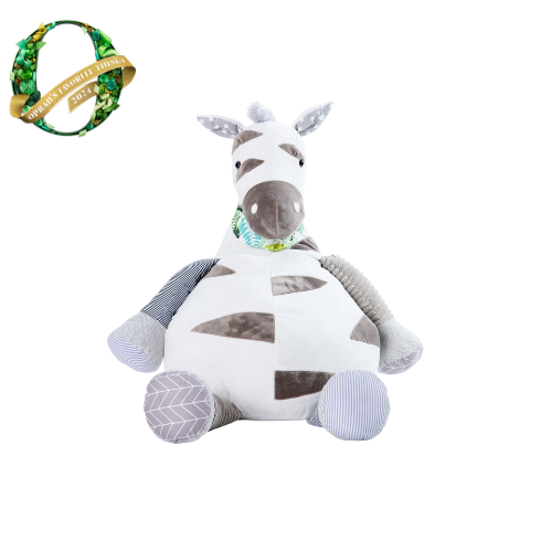 Zebra Animal Buddy in OS | Soft Sherpa Hoodies & Lounger Jackets for ...